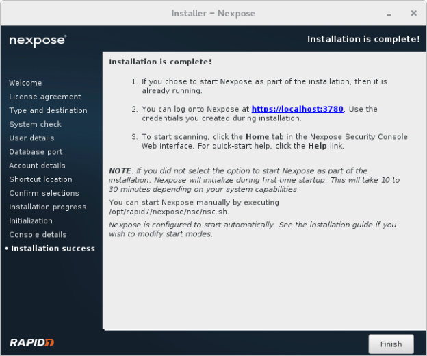 Testing Rapid7 Nexpose CE vulnerability scanner | Alexander V. Leonov