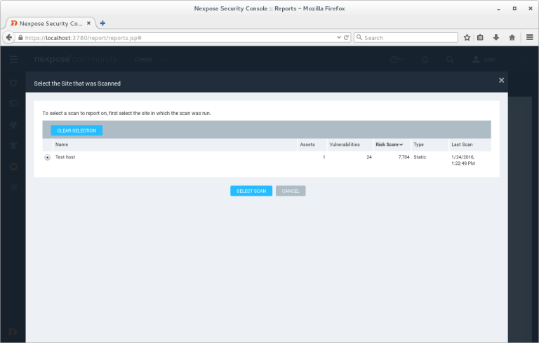 Testing Rapid7 Nexpose CE vulnerability scanner | Alexander V. Leonov