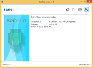 Testing Secpod Saner Personal vulnerability scanner | Alexander V. Leonov