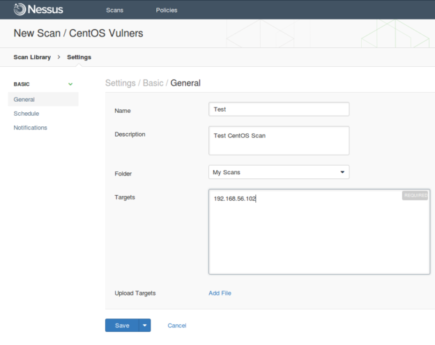 Tenable Nessus: registration, installation, scanning and reporting ...