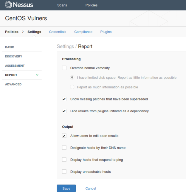 Tenable Nessus: registration, installation, scanning and reporting ...