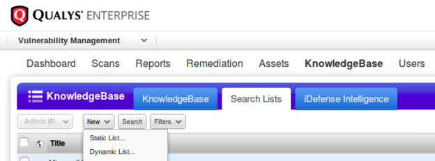 Qualys Option Profiles for Vulnerability Scanning | Alexander V. Leonov