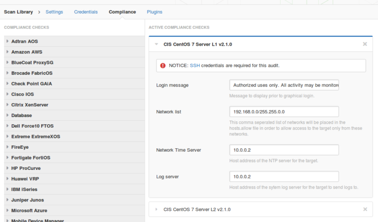.audit-based Compliance Management in Nessus | Alexander V. Leonov