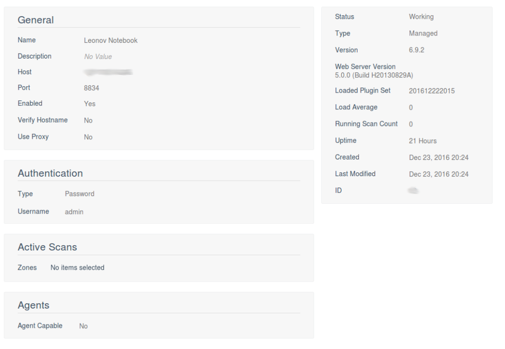 Installing Nessus for SecurityCenter on laptop | Alexander V. Leonov