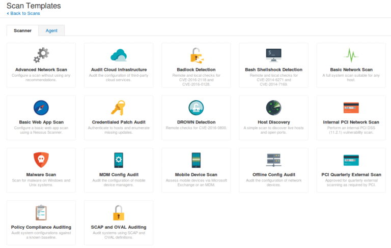Tenable.io VM Scan Templates | Alexander V. Leonov