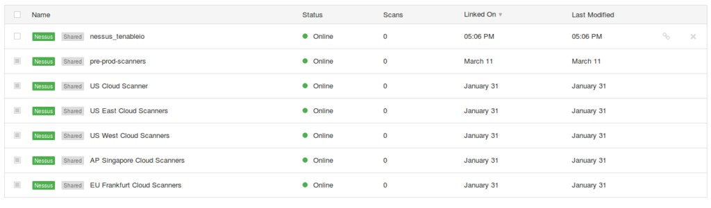 Tenable.IO VM: connected scanners and asset UUIDs | Alexander V. Leonov