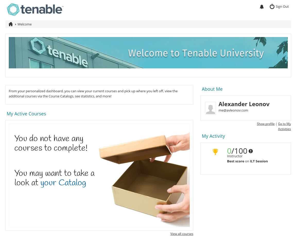 Study Vulnerability Assessment in Tenable University for free ...