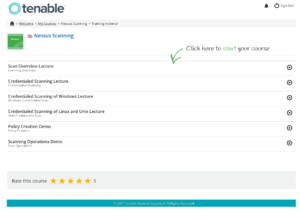Study Vulnerability Assessment in Tenable University for free ...