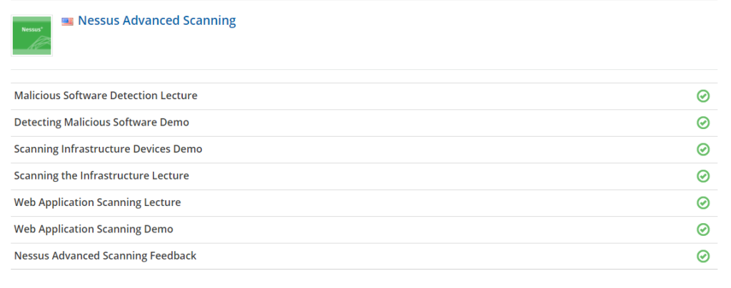 Tenable University: Nessus Certificate of Proficiency | Alexander V. Leonov