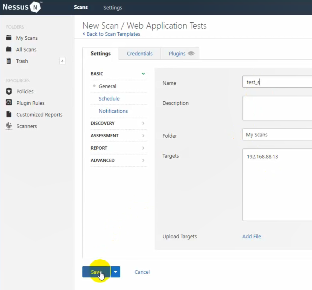 Nessus_scan_created | Alexander V. Leonov