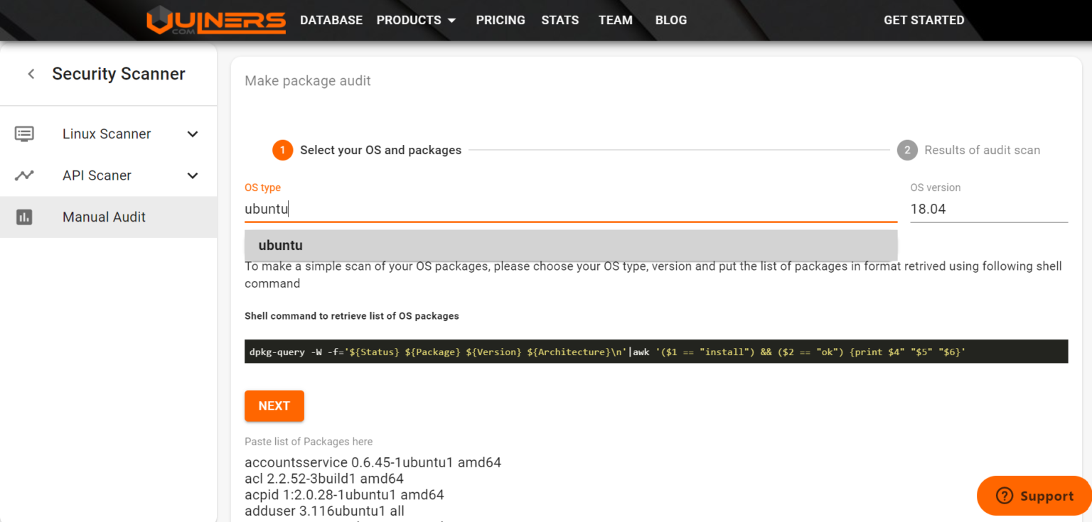 Vulners Linux Audit API for Host Vulnerability Detection: Manual Auditing, Python Scripting and ...