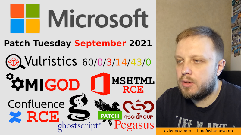 Security News: Microsoft Patch Tuesday September 2021, OMIGOD, MSHTML ... Security News: Microsoft Patch Tuesday September 2021, OMIGOD, MSHTML ...