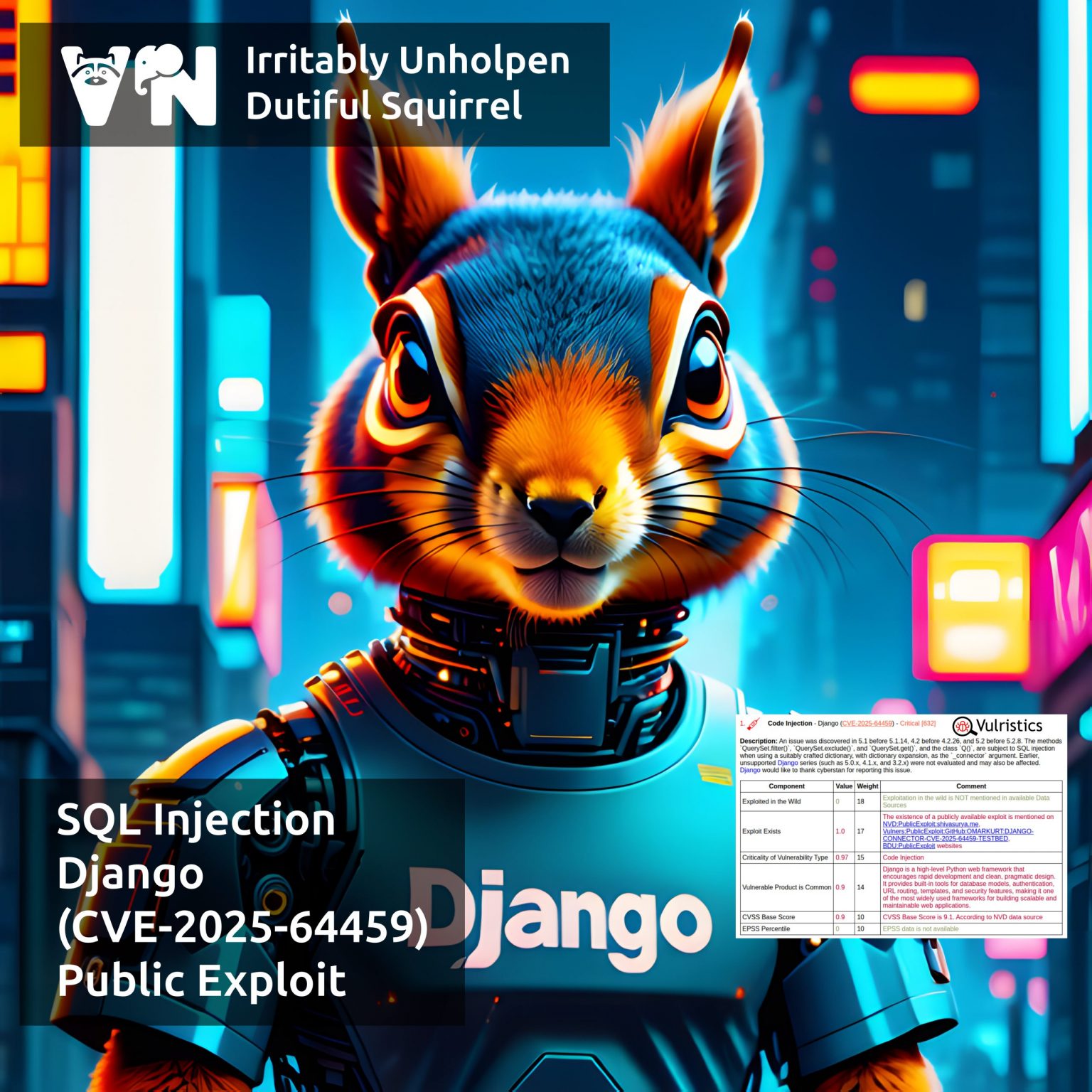 About SQL Injection – Django (CVE-2025-64459) vulnerability | Alexander V. Leonov